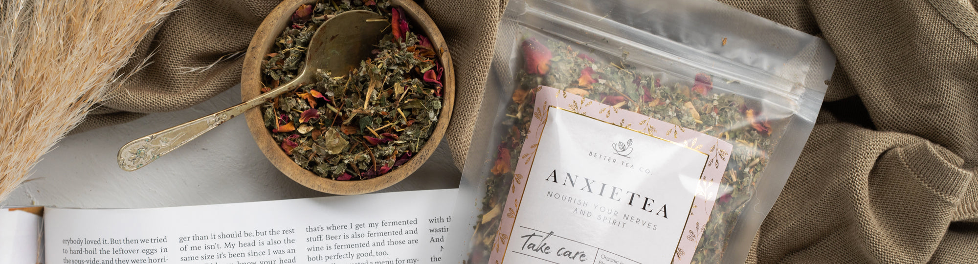 Anxietea - Wellness Tea | Tea Leaves | Skintopia NZ